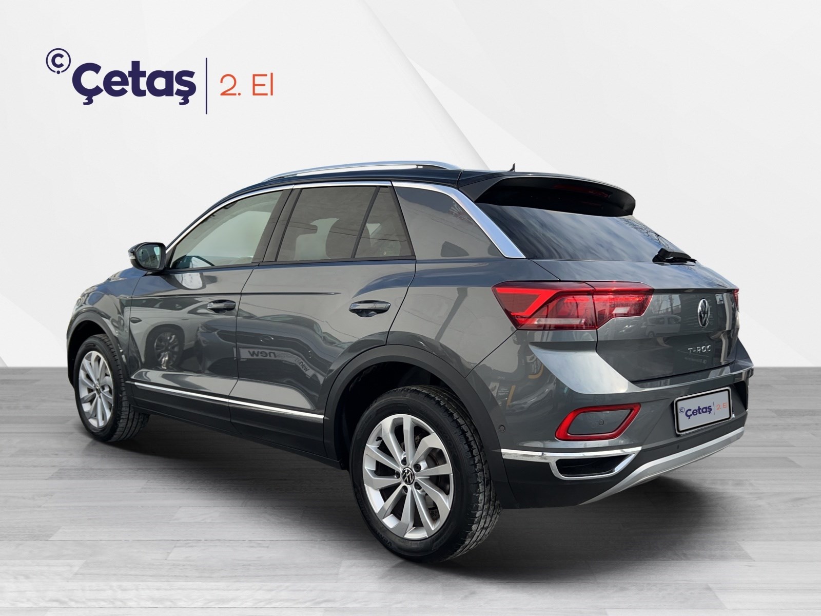 İkinci el Volkswagen T-Roc 1.5 Tsi Style Dsg 150HP SUV - 27547km | Çetaş